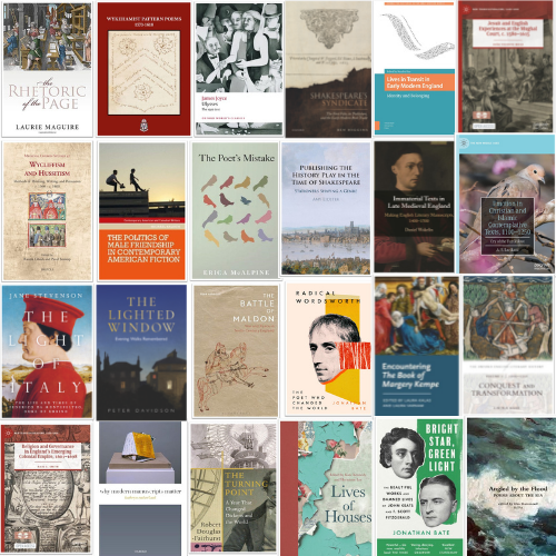 Celebrating recent publications by our faculty members | Faculty of English